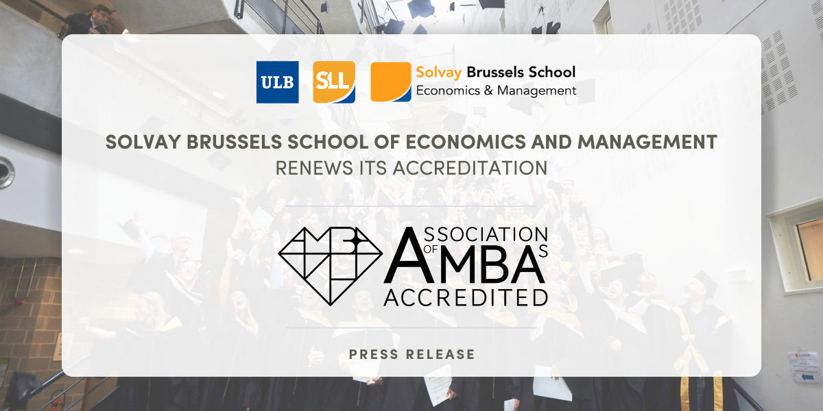 Press Release | Solvay Brussels School of Economics and Management Achieves Renewed AMBA ...